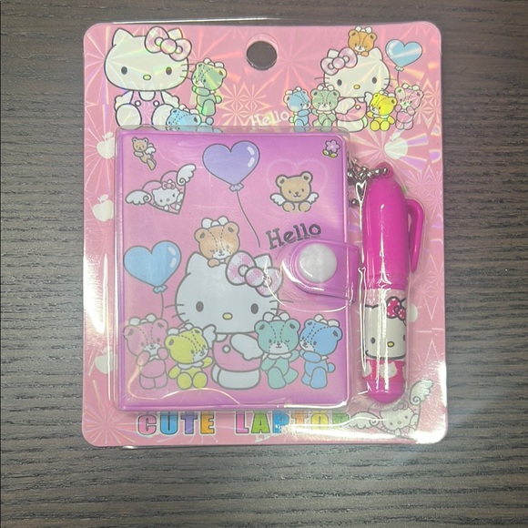Hello Kitty | Other | Hello Kitty Pink And Purple Stationery Set | Poshmark